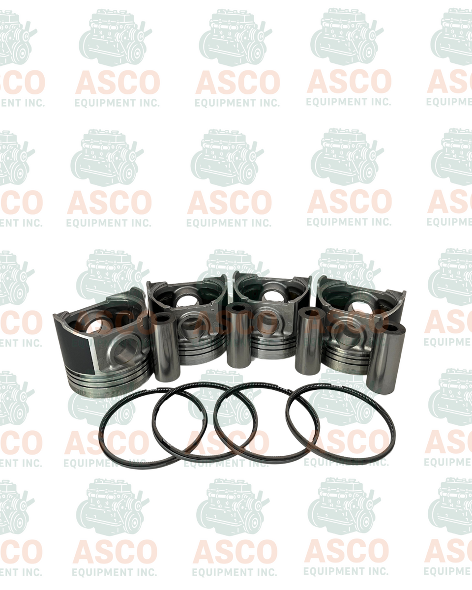 Piston and Ring kit for Kubota Engines V3300 STD Alfin (Hole 57mm ...